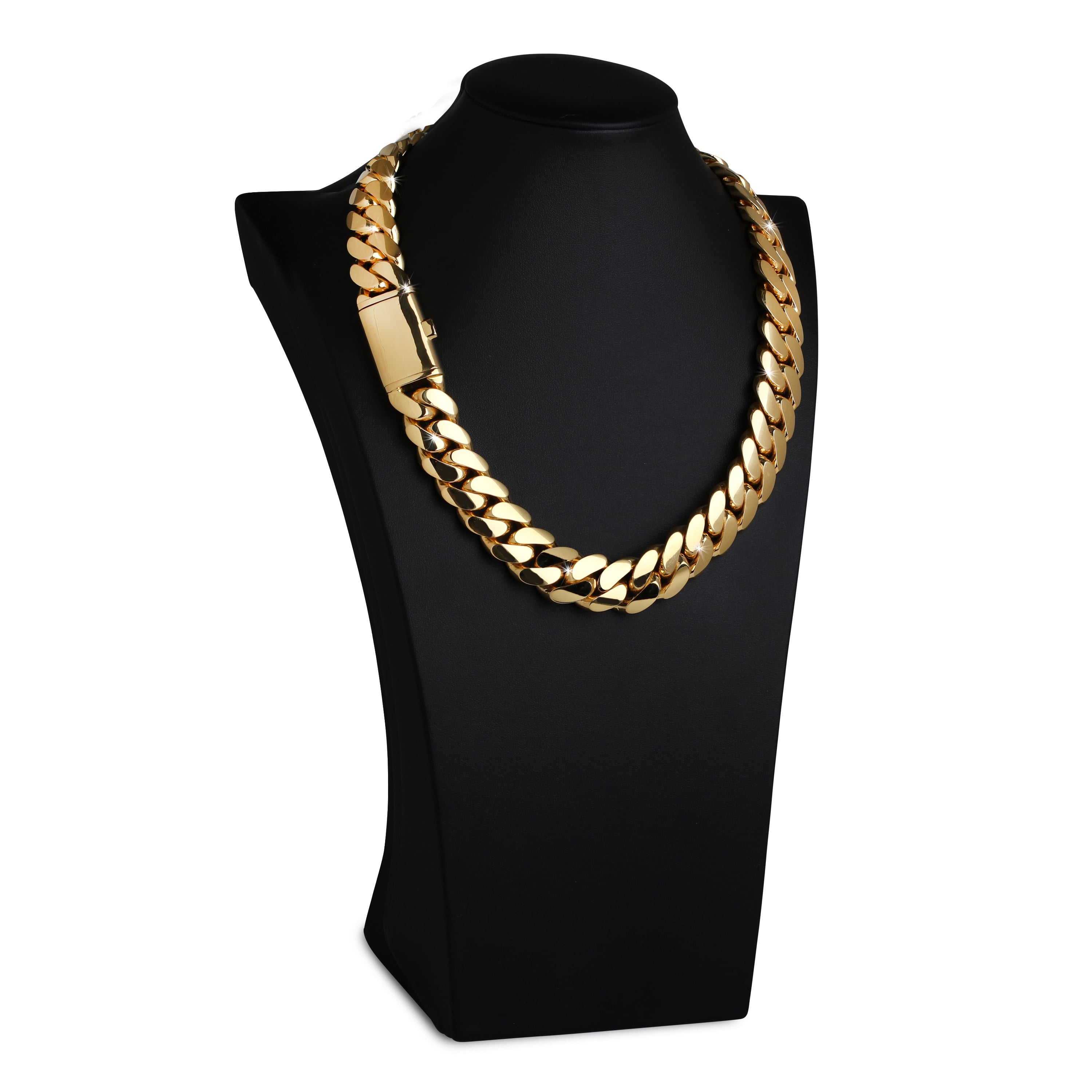 20mm Miami Cuban Link Chain – 18KT Gold | Silver Cuban Link Chain